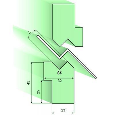 Joggle Tool Holder | Press Brake Tool Holder | Fangwei